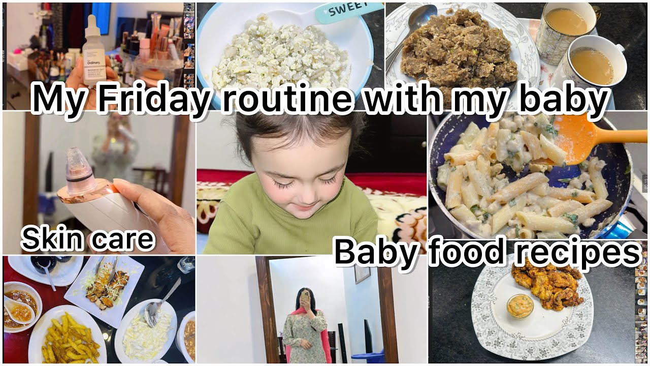 My Friday routine with my toddler // baby food recipes // home cleaning ...