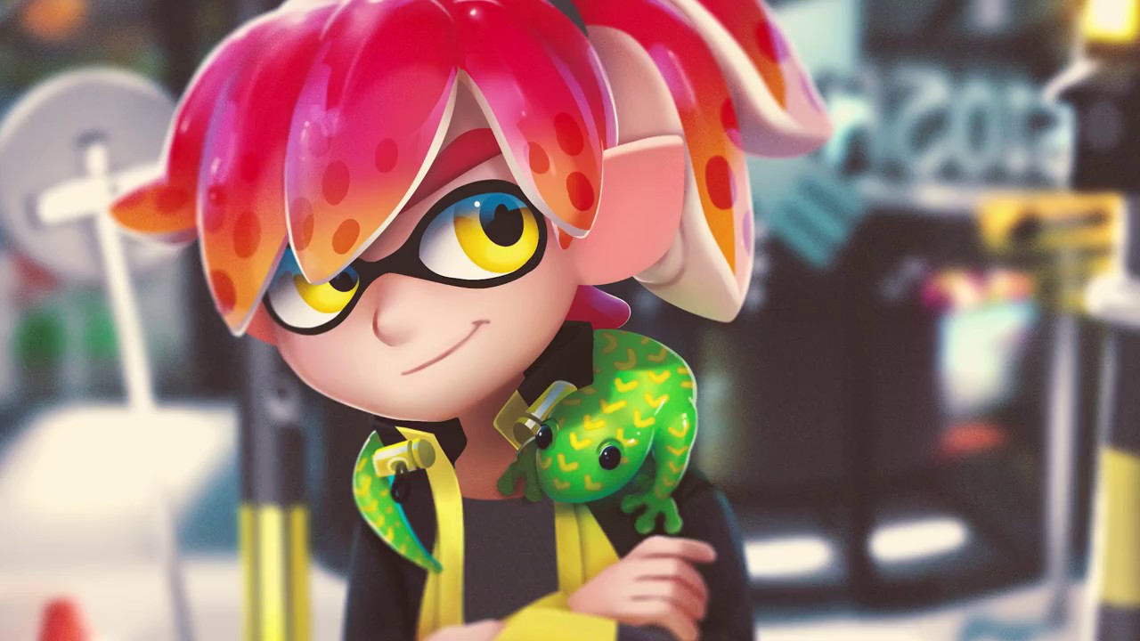 SpeedPaint 】Splatoon 2 | EvilSquid - YouTube