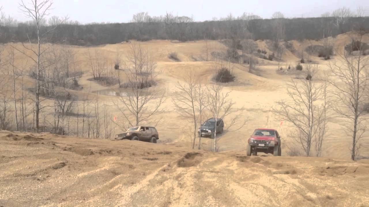 4runner Badlands Sand Dunes - YouTube