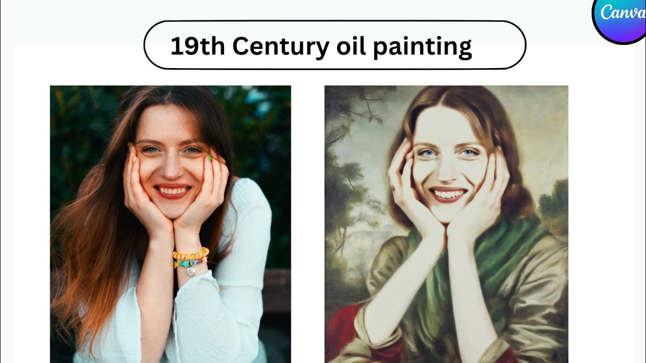 Recreate face Images in any Style | Canva tutorial - YouTube