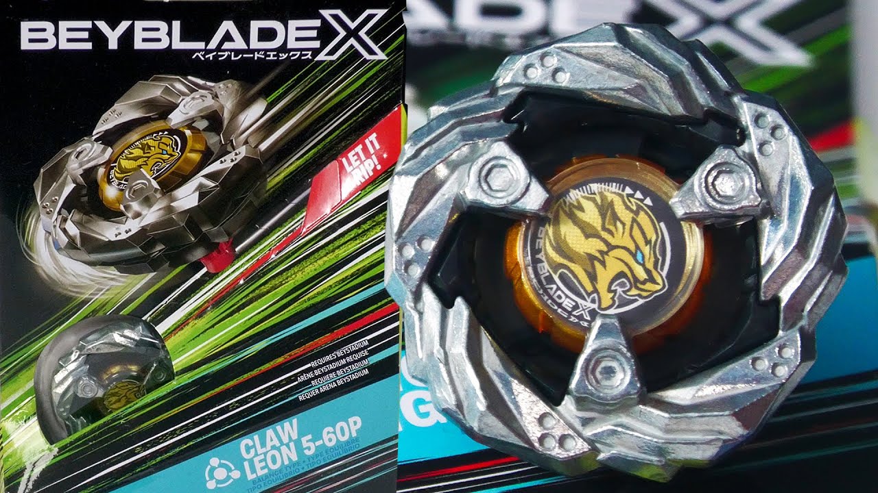 DOUBLE MOVEMENT! NEW Claw Leon 5-60P Starter Hasbro Beyblade X Unboxing ...