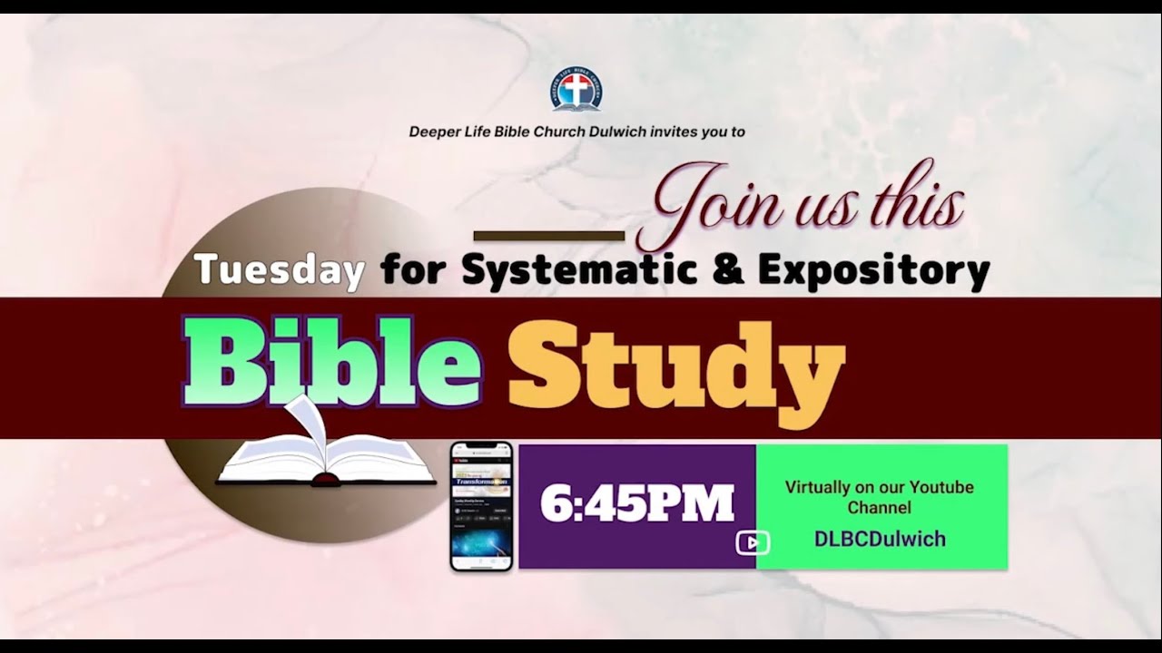 Bible Study 11th June - YouTube