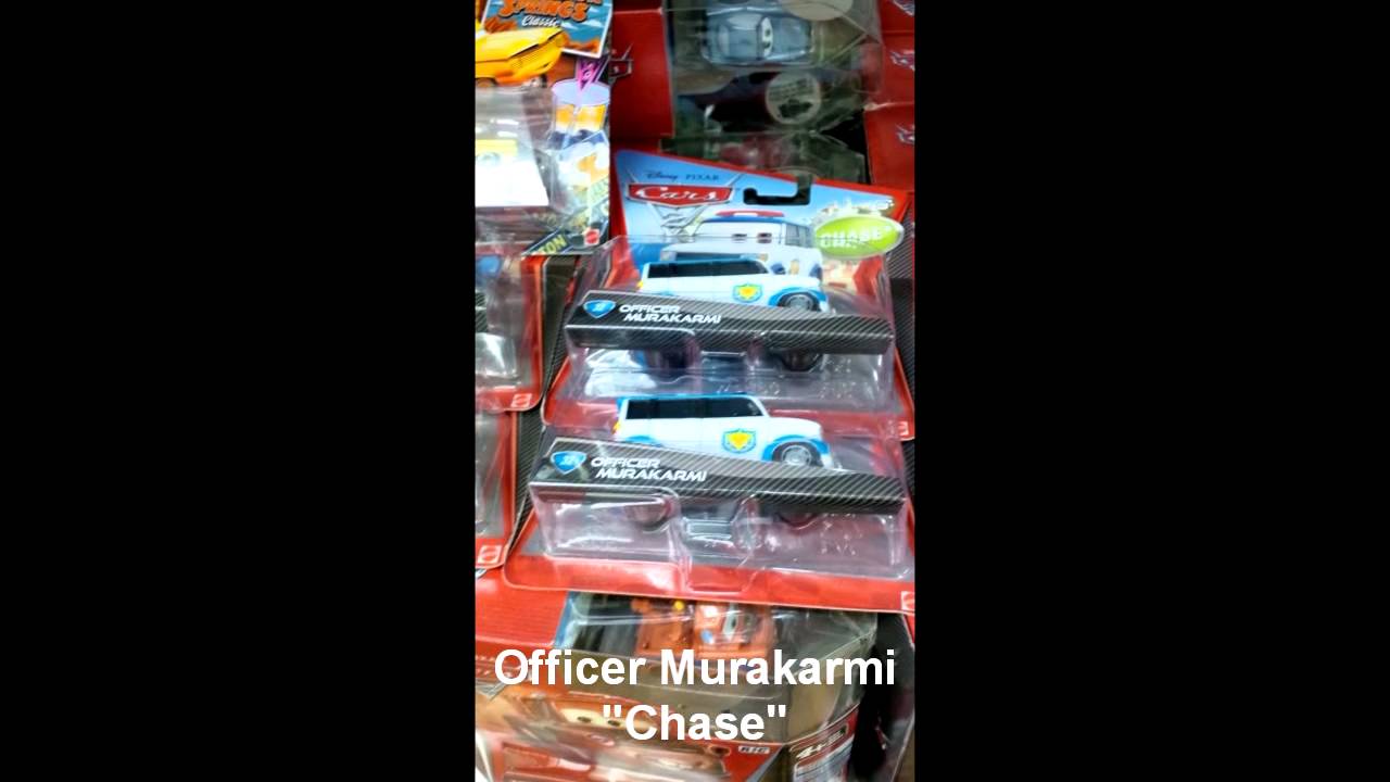 Disney Pixar Cars 2 Chase finds - Officer Murakarmi & Becky Wheelin ...