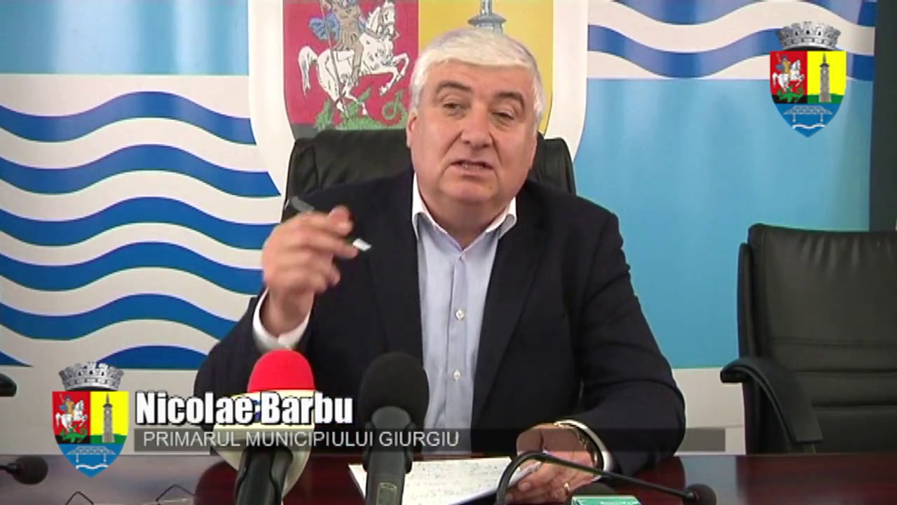 CONFERINTA DE PRESA - PRIMARUL NICOLAE BARBU 17/05/2017 - YouTube