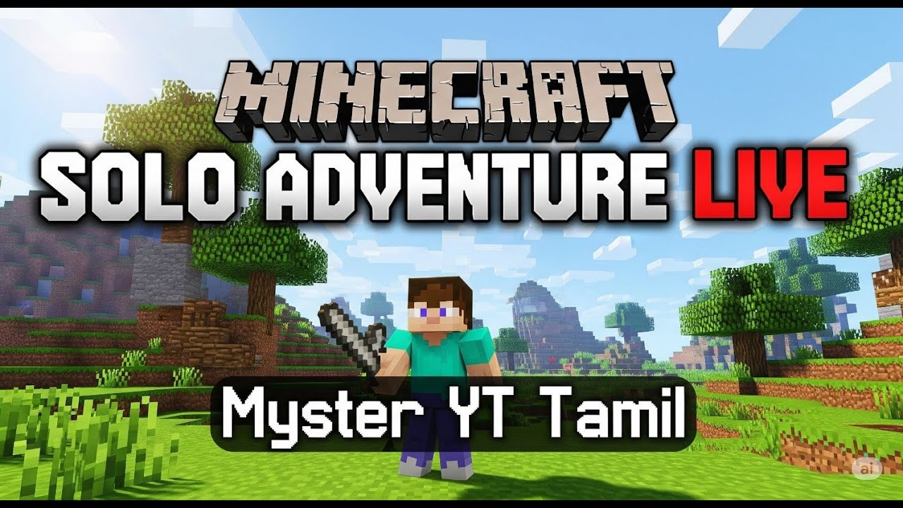 Minecraft | Survival Adventure LIVE | India | Tamil | Myster - YouTube