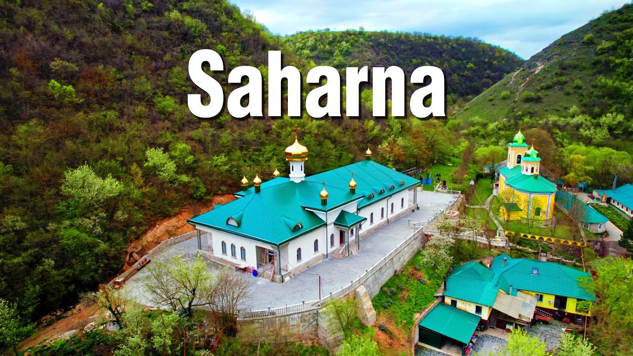 The Saharna Monastery, Drone aerial view, Moldova - YouTube