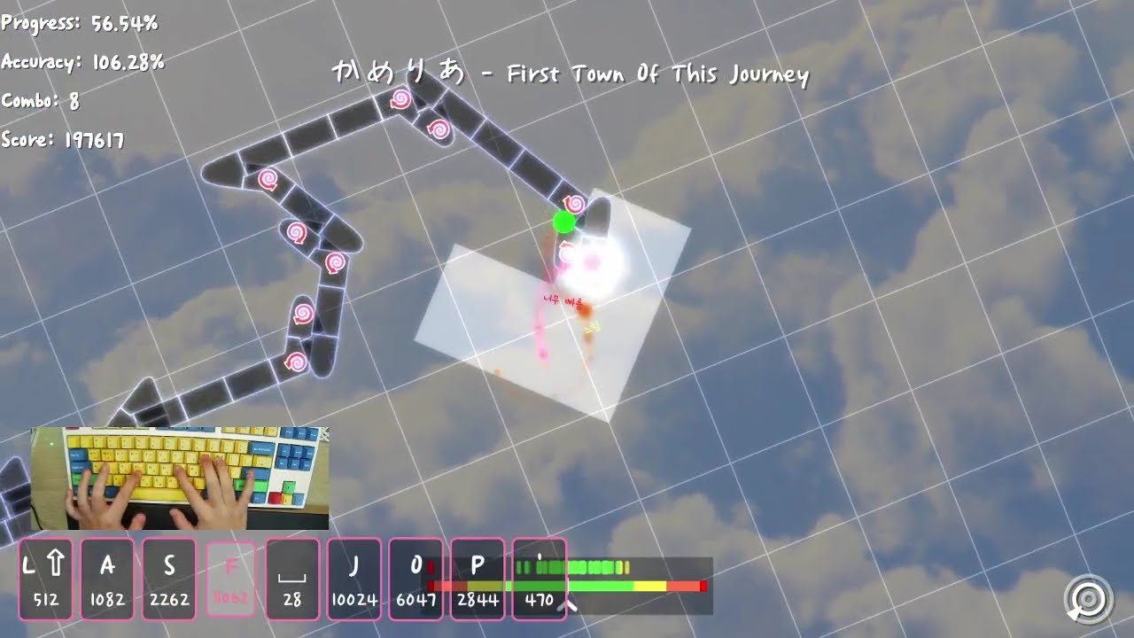 [ADOFAI CUSTOM PROGRESS 01] 20렙이 이렇게 재밌는거였다고? - YouTube