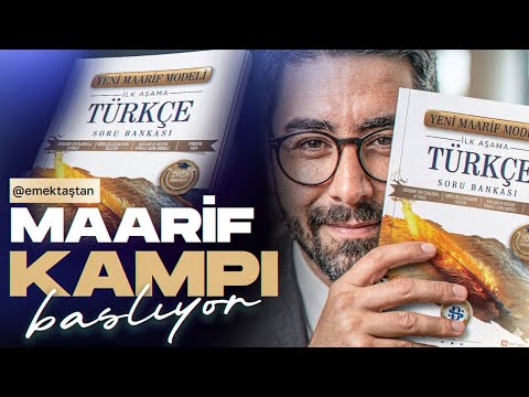 Maarif Model Gözünü Korkutmasın🔥Maarif Türkçe Kampı Başlıyor! / Yeni Nesil Bağlam Temelli Sorular!