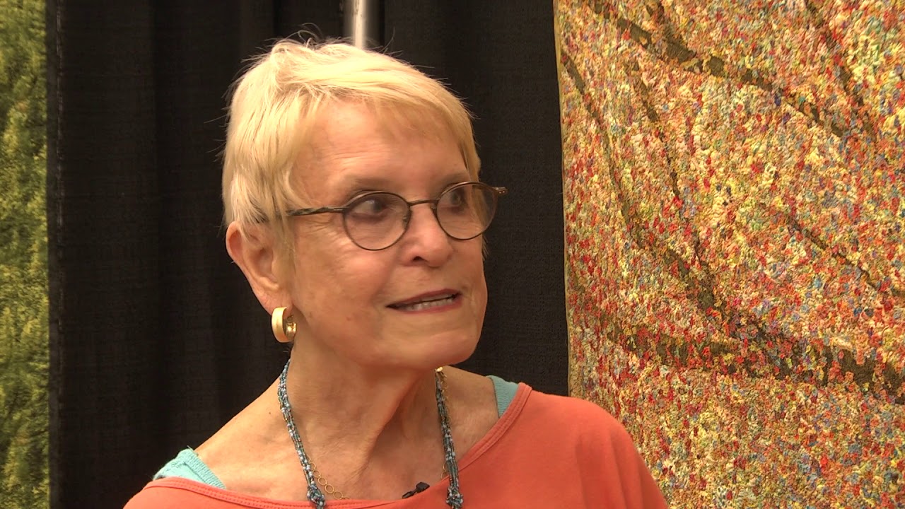 Slivers and Bits Technique by Barbara Oliver Hartman - YouTube