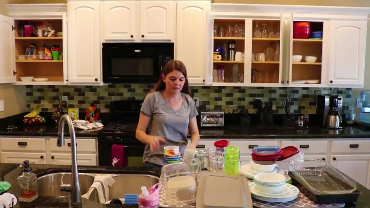 CLEAN WITH ME KITCHEN CLEAN UP | SPEED CLEANING ROUTINE - YouTube