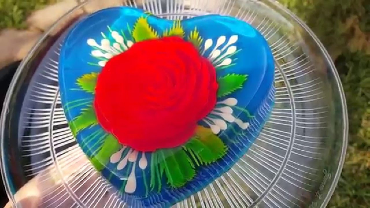Rosas encapsuladas en gelatina - YouTube