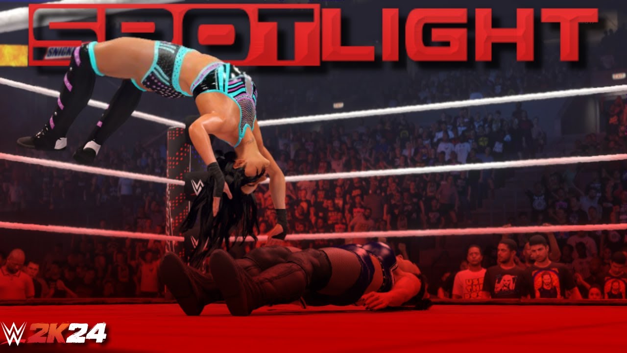 WWE 2K24 (CAW)| SPOTLIGHT (Ava Moreno vs Juliana Flores) - YouTube