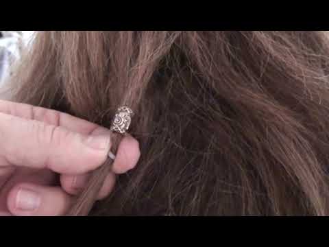 Comment fixer une perle de barbe de façon invisible