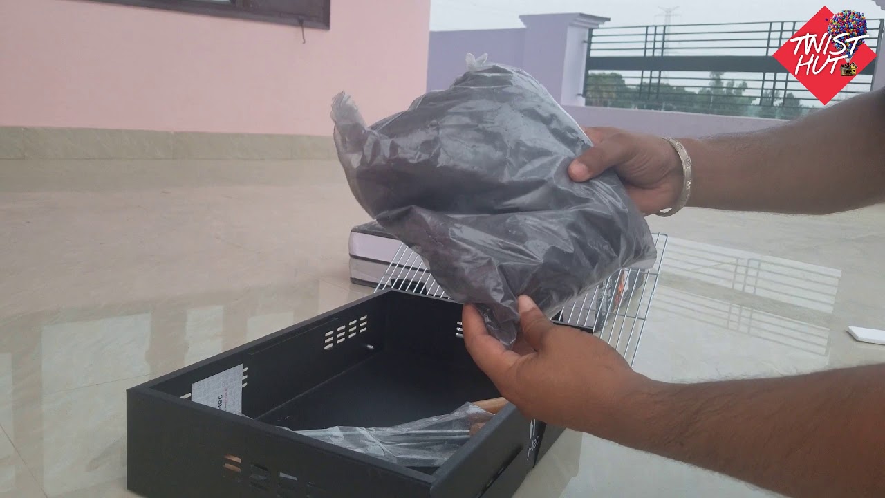 UNBOXING Hy - Tec Foldable Barbecue Grill ( Portable Grill ) | Twist ...