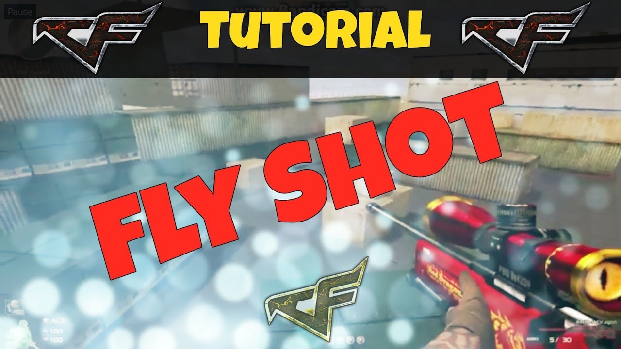 Crossfire Fly Shot Sniper Tutorial - طريقة الفلاي شوت - YouTube
