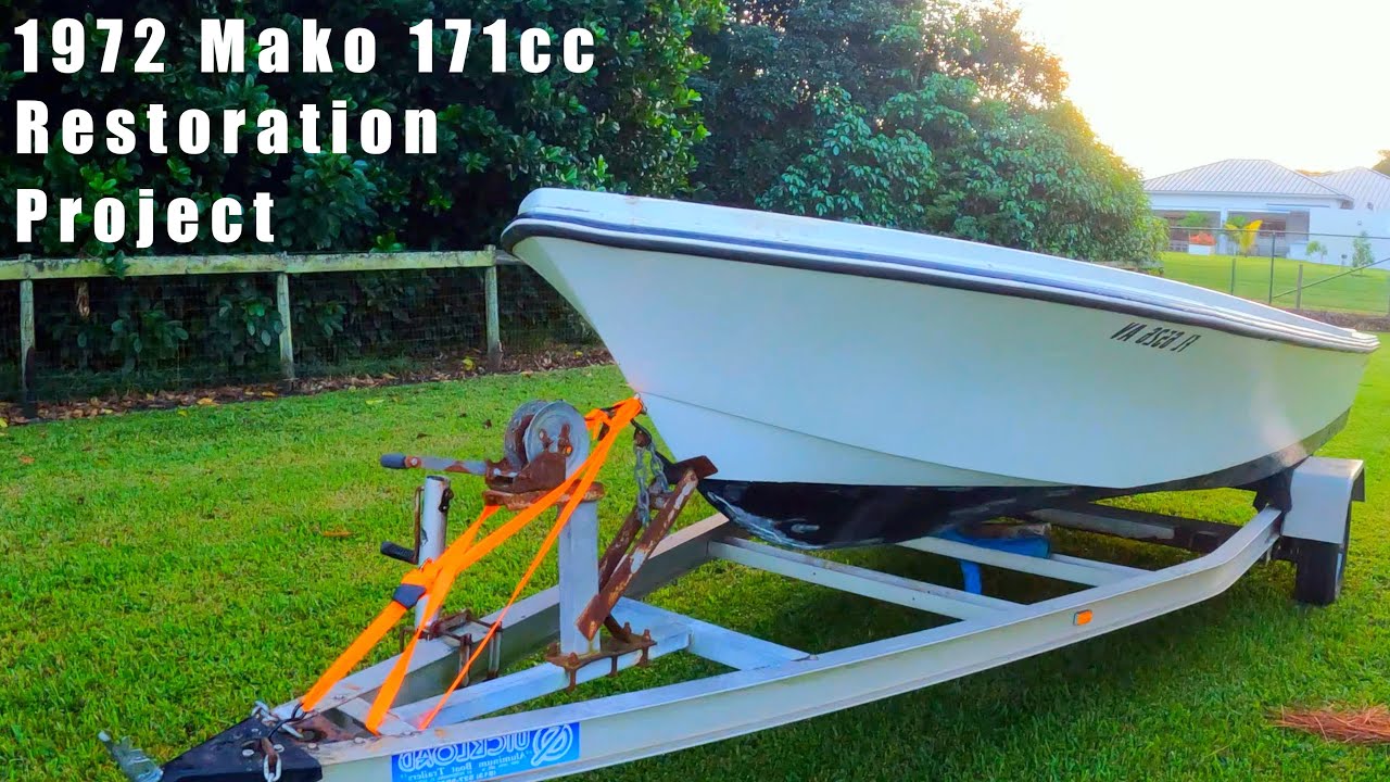 Mako Boats || 171cc Restoration Project || Purchase & Overlook - YouTube