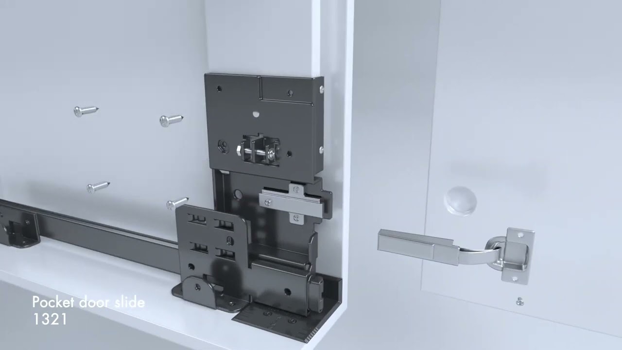 How To Install an Accuride 1321 Sliding Pivot Cabinet Runners For ...
