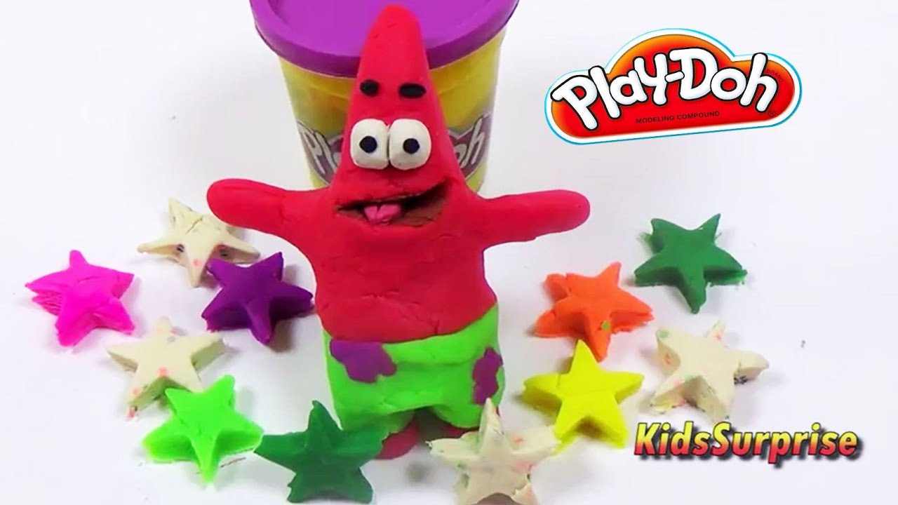 SpongeBob SquarePants friend Patrick the Starfish Play Doh Toy ...