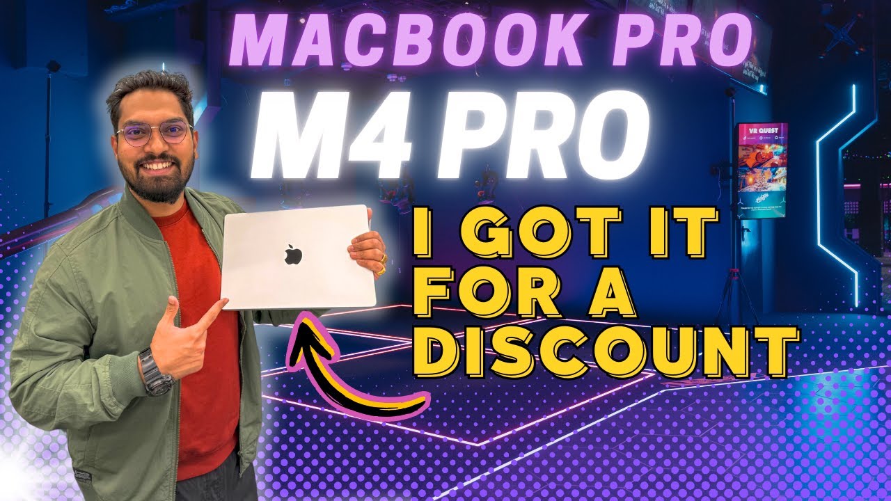 My New MacBook Pro M4 pro | Silver | Unboxing - YouTube