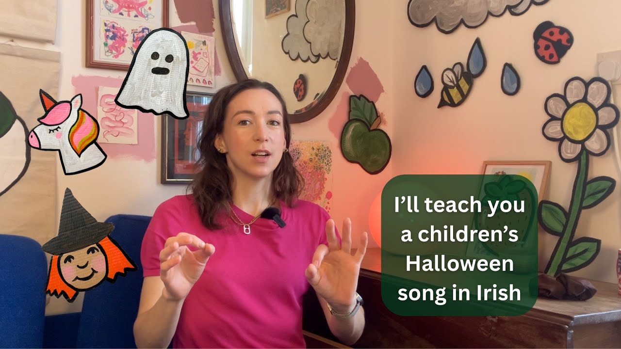 Teaching you a simple, children's Halloween song - YouTube