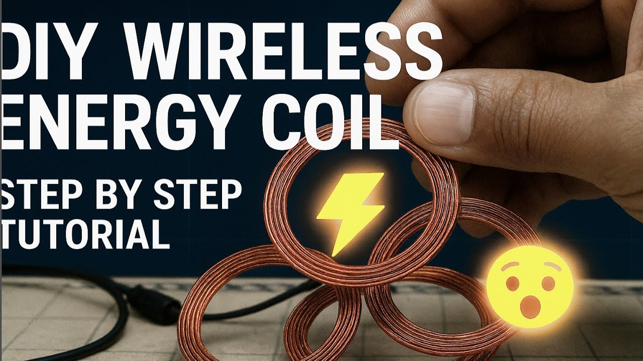 Making DIY Wireless Energy Transfer Coil at Home 🔥 - YouTube
