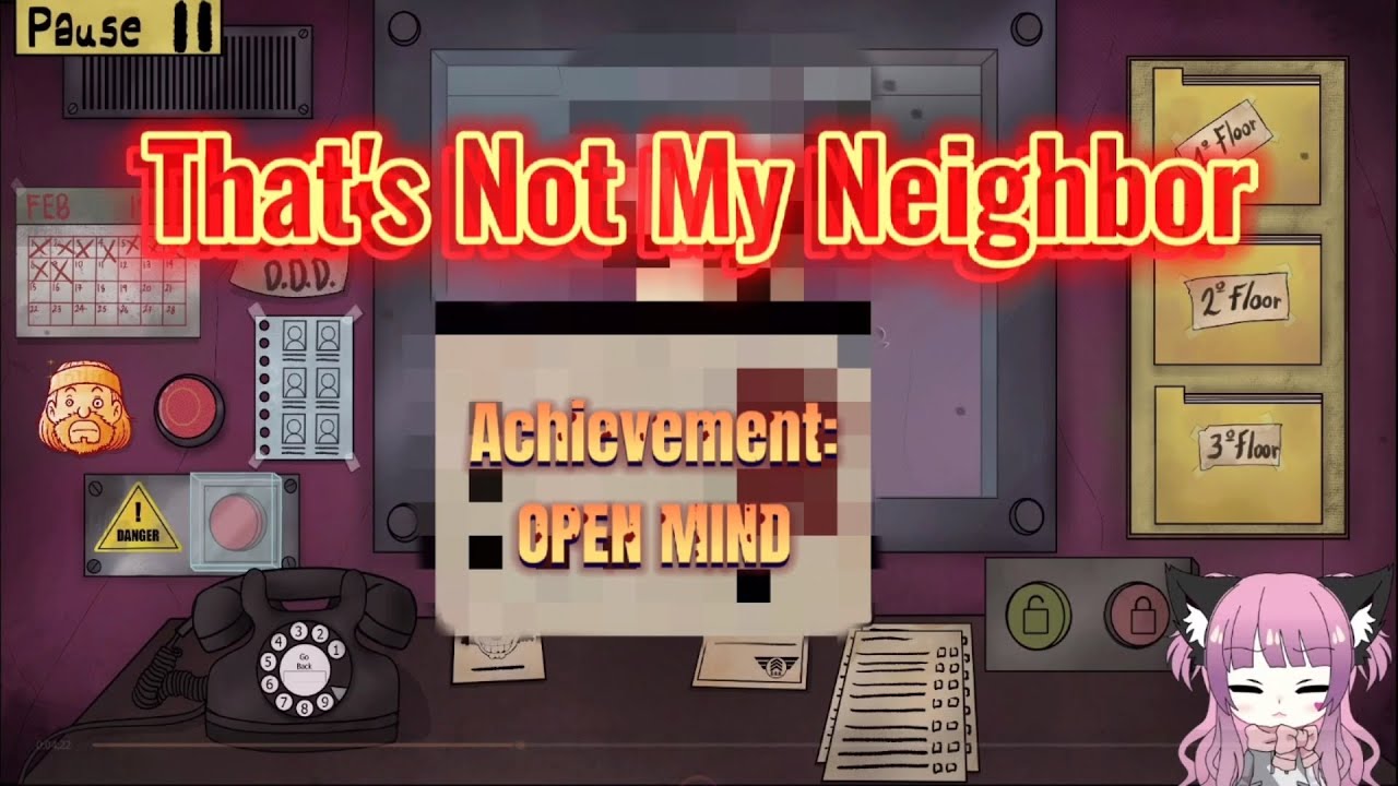 That's Not My Neighbor Achievement OPEN MIND - YouTube