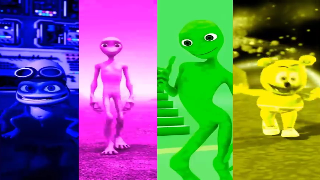 COLOR DANCE CHALLENGE DAME TU COSITA VS CRAZY FROG VS EL TAIGER ME ...
