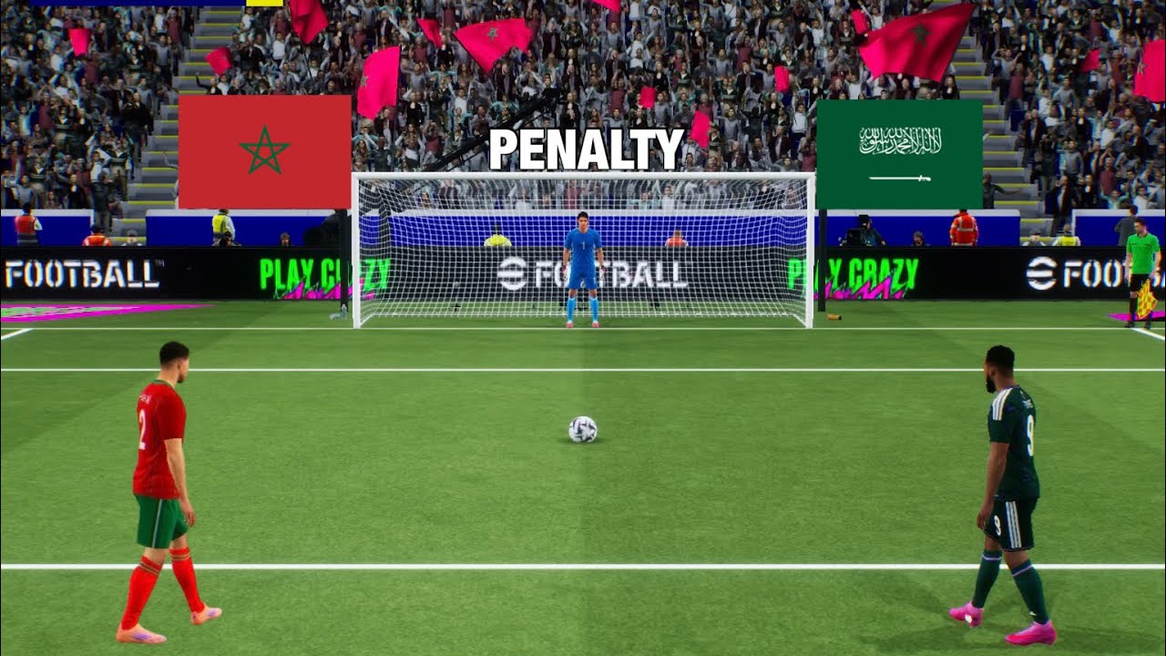 MOROCCO vs SAUDI ARABIA Full Penalty Shootout | FIFA Arab Cup ...
