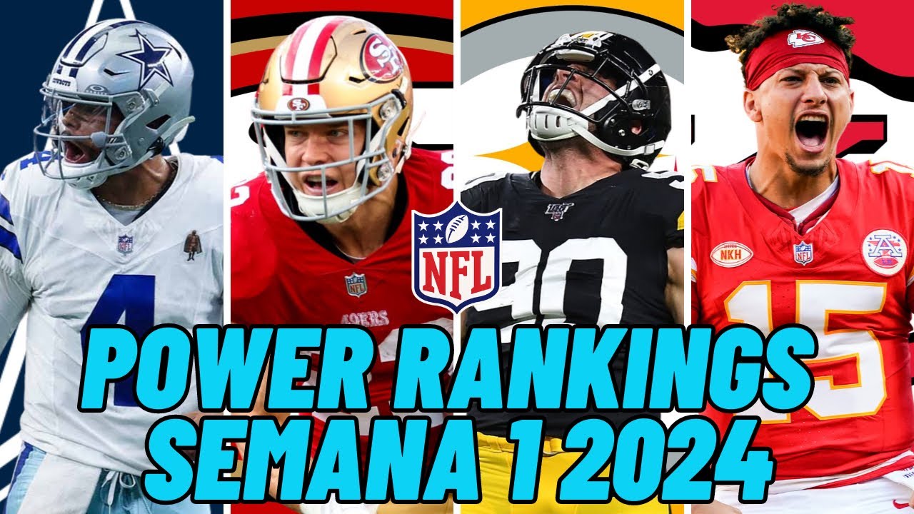 Power Rankings NFL Semana 1 2024| Análisis de Cada Equipo - YouTube