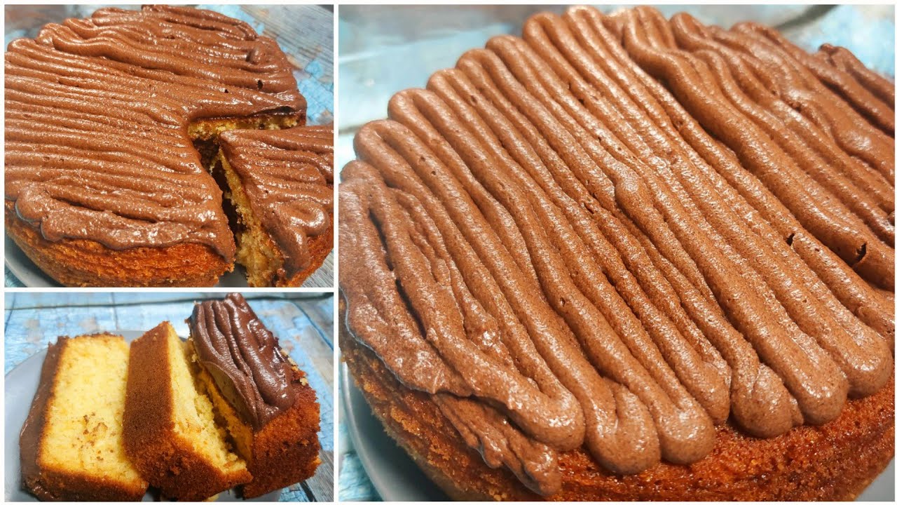 2 in 1 Cake Recipe | Vanilla Chocolate Cake Recipe | Two Flavours Cake ...