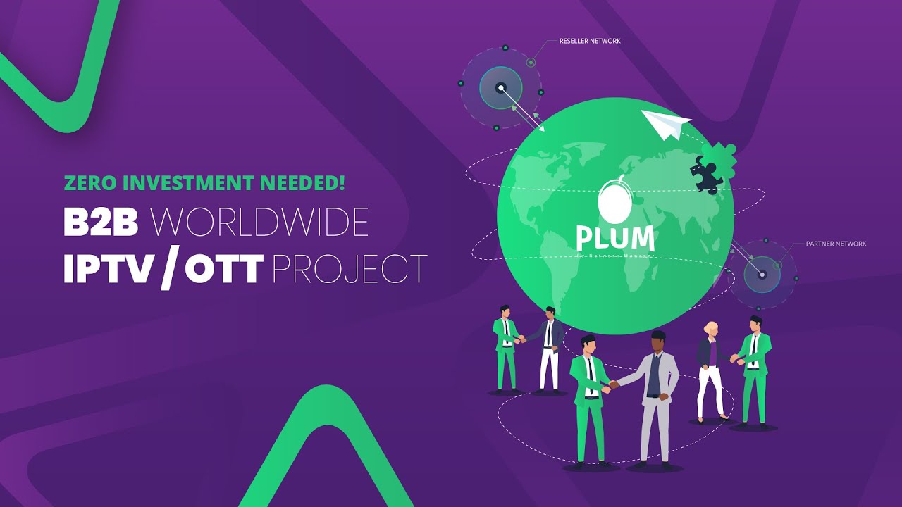 B2B Worlwide IPTV / OTT Project - Plum iTV - YouTube