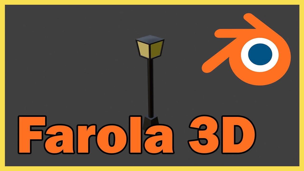 MODELANDO UNA FAROLA EN BLENDER 4 EXPLICANDO PASO A PASO LAS ...