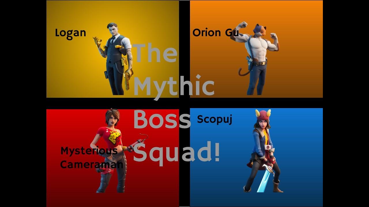 The Mythic Boss Squad in Fortnite! - YouTube
