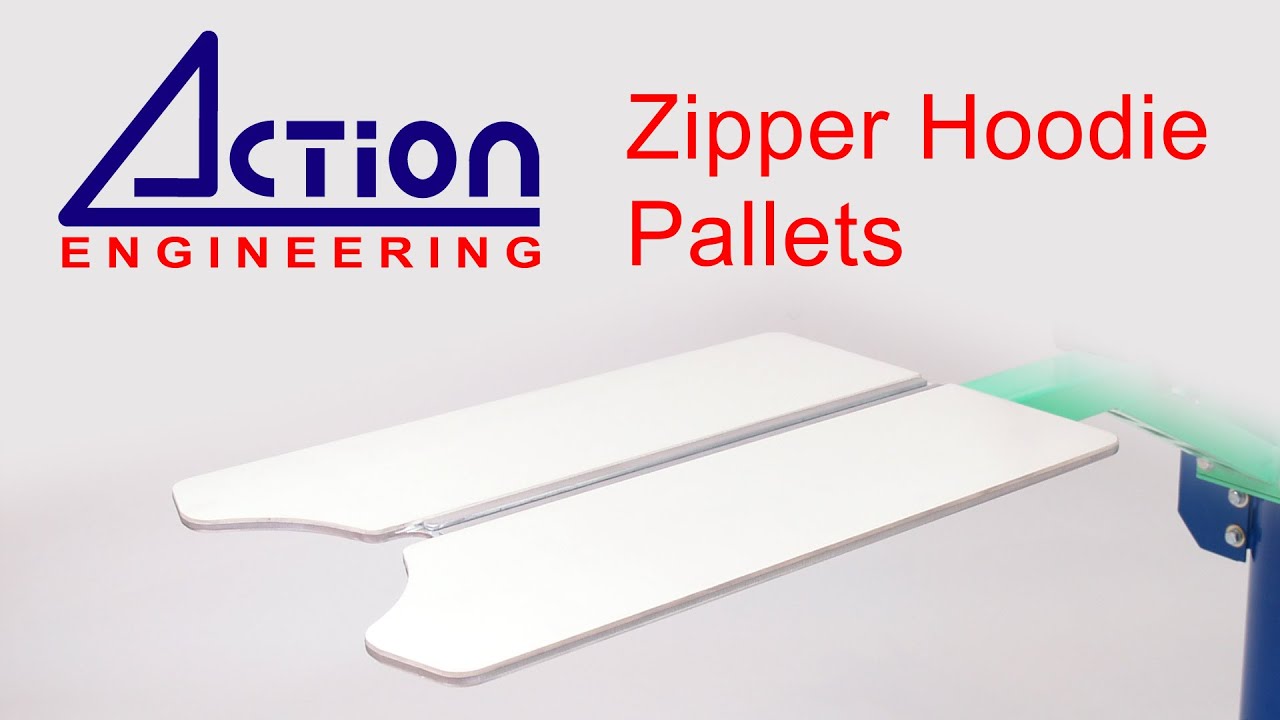 Zipper Hoodie Pallets by Action Engineering - YouTube