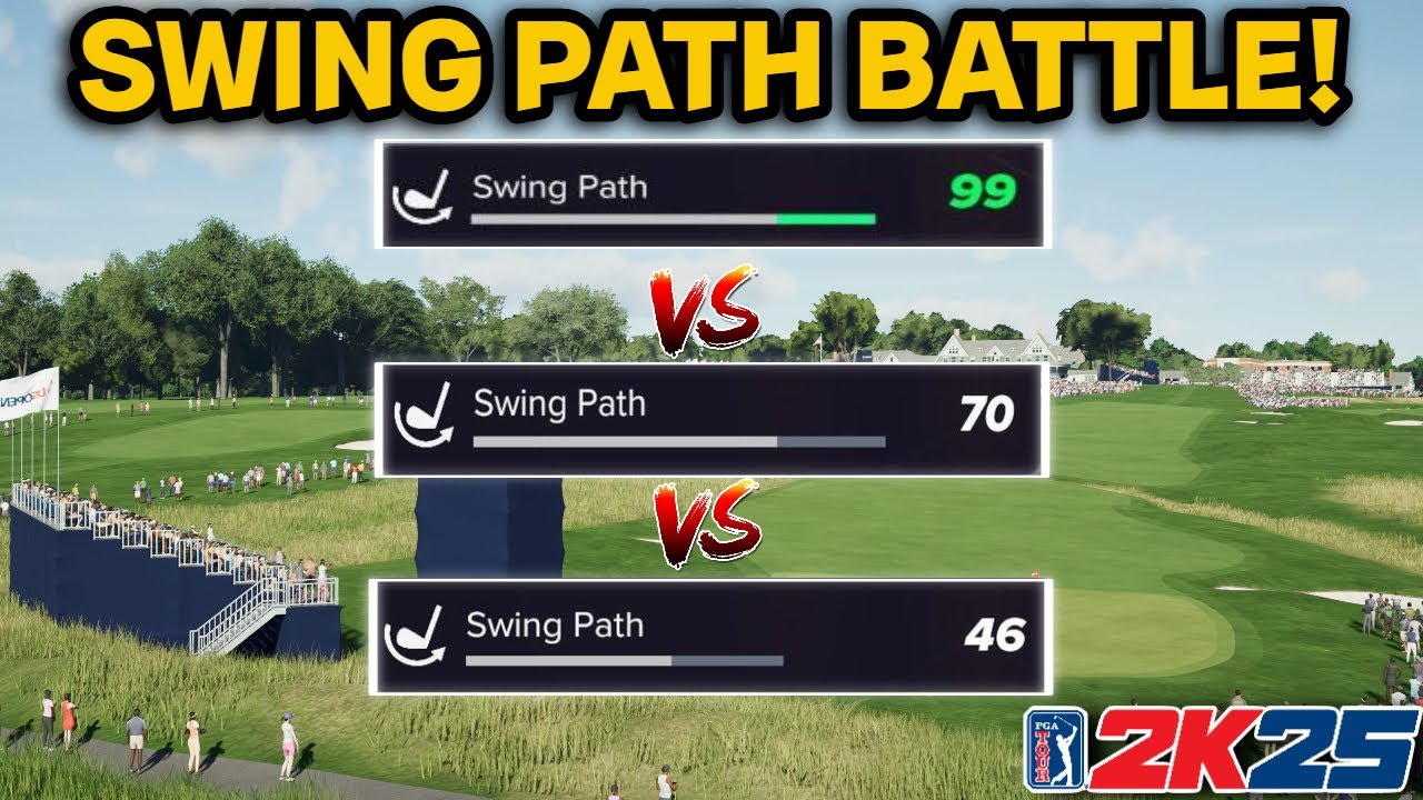 Swing Path Showdown – Does It Really Matter? | PGA Tour 2K25 Battle ...