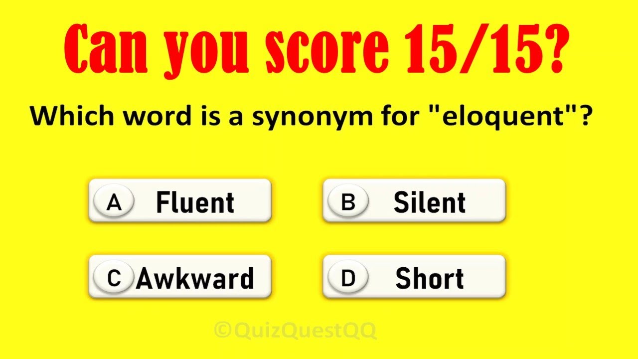 "Can You Score 15/15? The Ultimate English Grammar Quiz Challenge ...