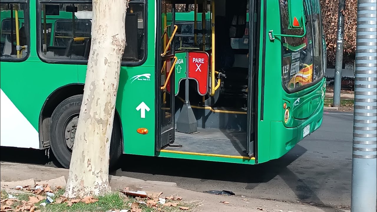 torniquetes buses verdes, Transantiago. - YouTube