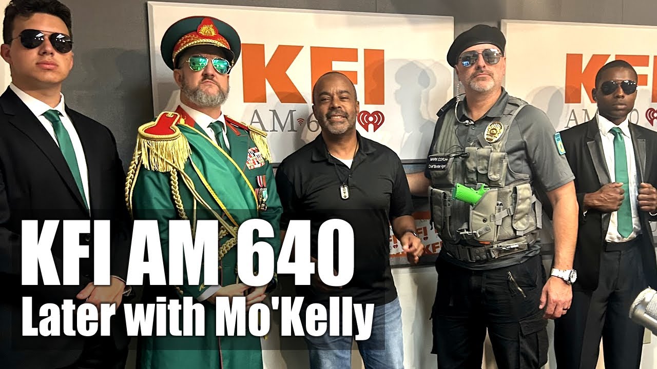 The Sultan and Chief Porder Batrol Agent on KFI AM640 Los Angeles - YouTube