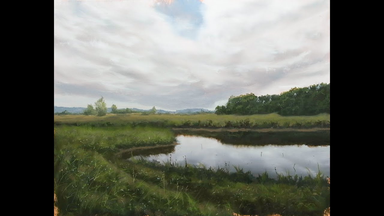 "August Waters in Letterkenny " How to paint a landscape study for ...