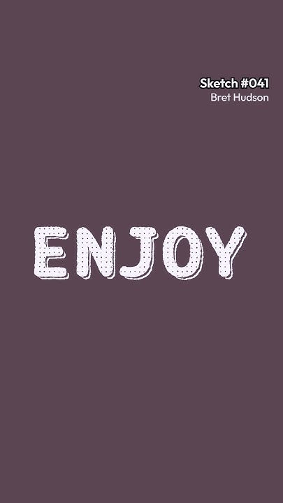 Daily Animation Sketch 041 | #animation #motiongraphics #motioncanvas #gamedev - YouTube