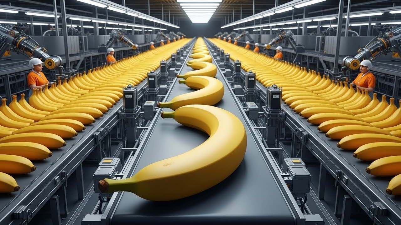 From Banana Farm to Bottle: The Most Cinematic Harvest-to-Factory ...