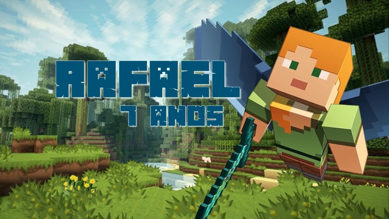 Retrospectiva Minecraft - Rafa 7 anos - YouTube