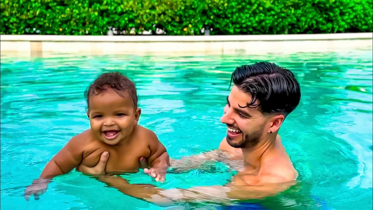 Taking Baby Gio to the Beach for the FIRST TIME ! - YouTube