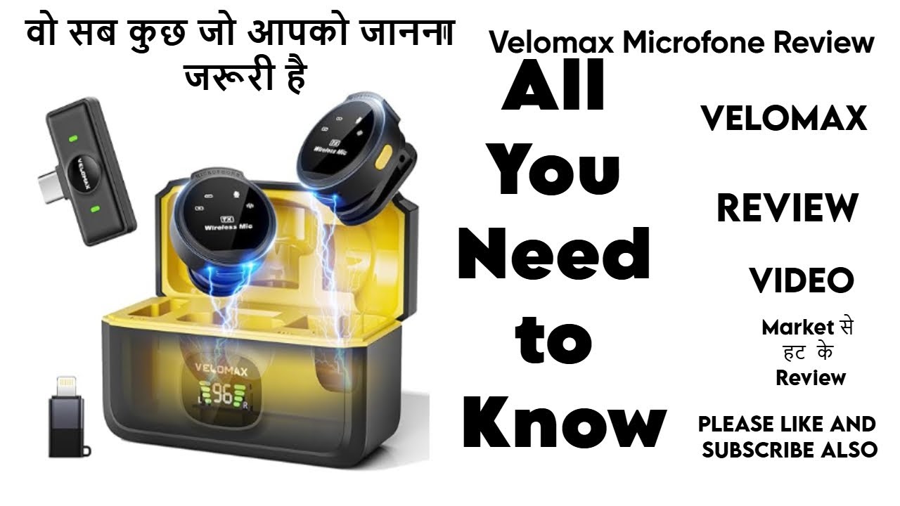 Velomax Microphone Review video #review #microfones #vlog - YouTube