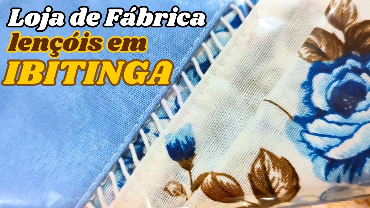 IBITINGA - Loja de fábrica de lençóis com melhor preço. - YouTube