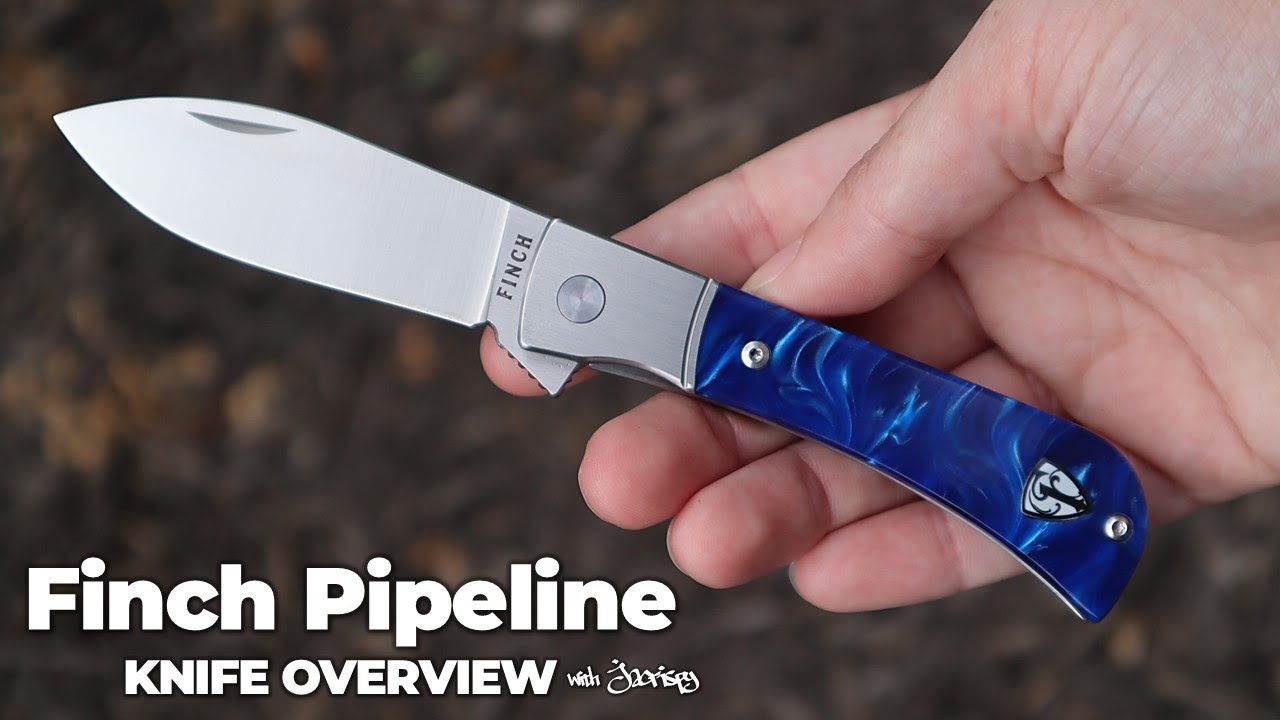 Finch Pipeline Folding Knife 5-Minute Review | Jimping with Jacrispy ...