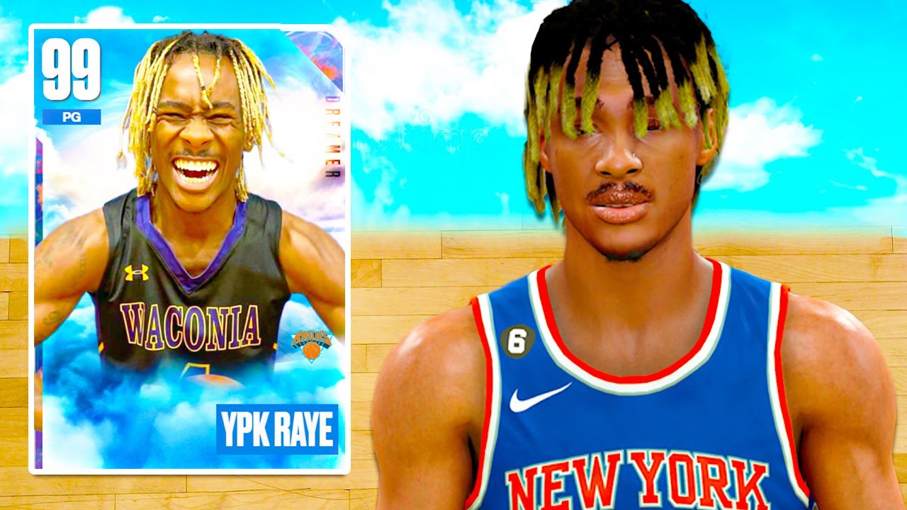 I Created YPK Raye in NBA 2K23! - YouTube