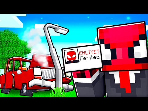 NEDEN TARIK'ın SÜRÜCÜ KURSUNU TROLLEDİM? - Minecraft