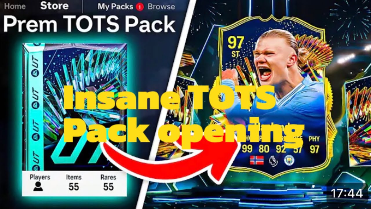 Massive Premier League TOTS Pack Opening 😱 15 TOTS Packed !!! - YouTube