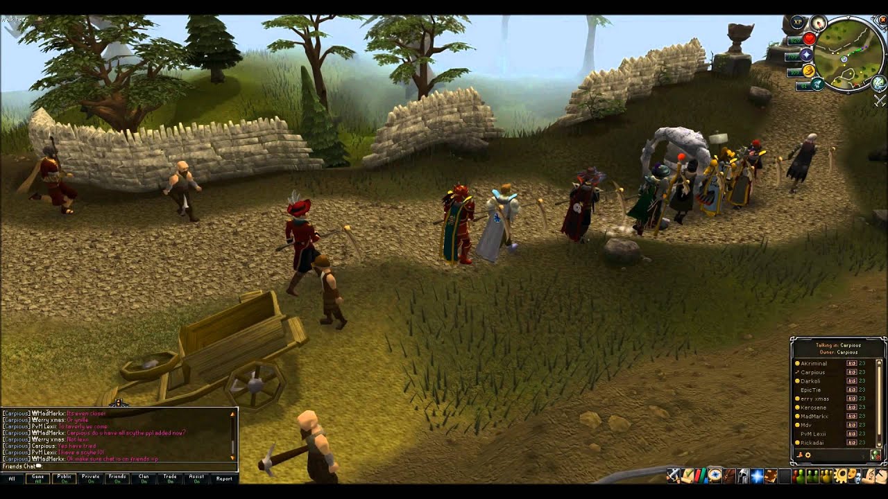 Runescape Golden Scythe on Tour Part 3 - YouTube